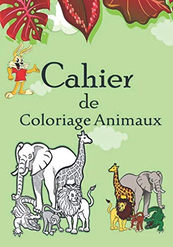 Cahier de Coloriage Animaux: Livre de coloriages animaux pour les ...