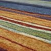 Amazon.com: Mohawk Home Rainbow Stripe 2' x 5' Area Rug - Multicolor ...