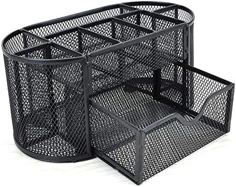 AmazonBasics Mesh Desk Organizer, Black : Amazon.in: Office Products