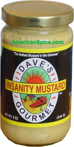 Amazon.com : Dave's Insanity Mustard, 8 oz : Mustard Spices And Herbs ...