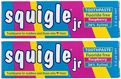 Amazon.com : Squigle Jr Toothpaste (for Infants, Toddlers), Travel ...