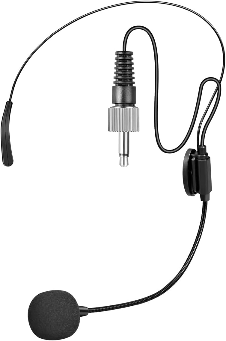 Amazon.com: HOTEC Replacement Headset Microphone with 3.5mm Locking ...