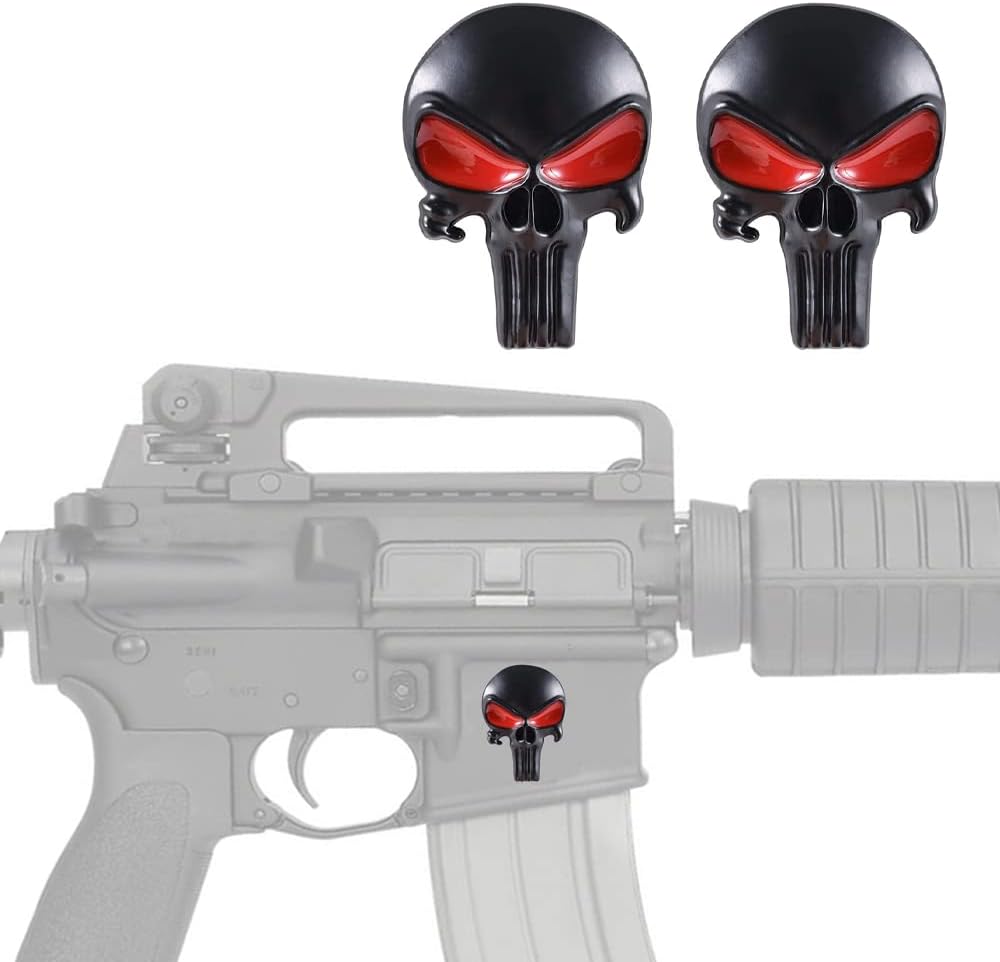 Amazon.com: Tactical 3D Metal Magwell Decal Sticker for Magazine ...