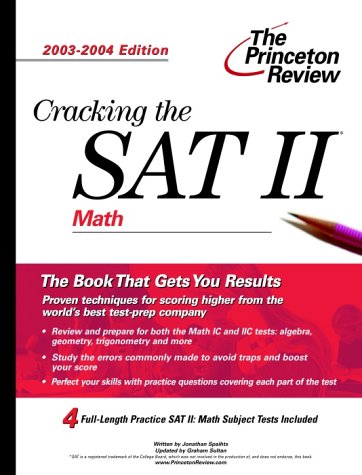 The Princeton Review Cracking the Sat II Math Subject Tests: Math ...