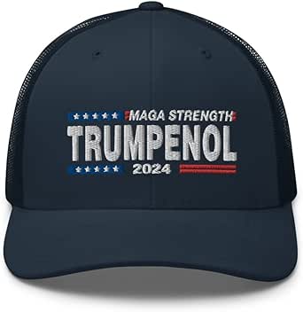 Amazon.com: Trumpenol MAGA Strength 2024 Cap : RAF Collection Navy ...