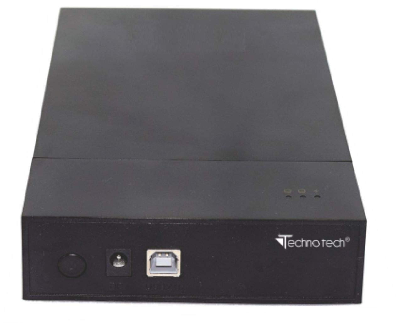 Technotech 2 in 1 USB 2.0 SATA Dual Hard Drive Enclosure HDD CASING ...