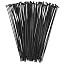 Yaluzibi 4 inch Cable Ties Black 100 Pack, 2.5mm x 100mm Zip Ties Long ...