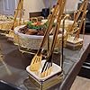 Amazon.com: Elegant Tongs with ceramic holder, this luxury buffet ...