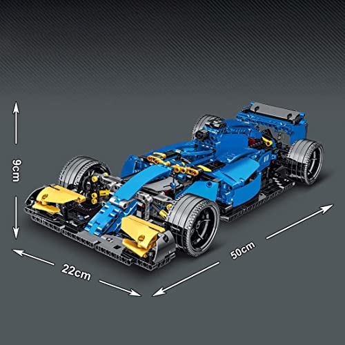 Technic Formula F1 Car Model, Technik Sports Car Model Kit, 1100Pcs 1: ...