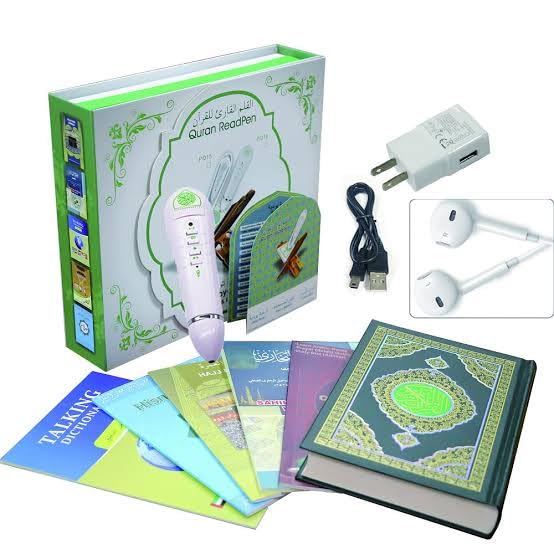Digital Holy Quran Reading Pen Word by Word with 6 Books and Multiple ...