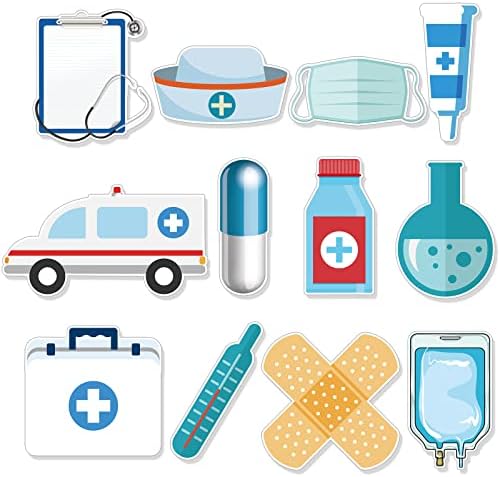 Amazon.com : 12pcs Mini Funny Nurse Sticky Notes Nursing Student ...