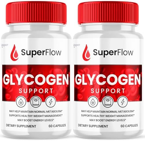 Amazon.com: (2 Pack) Super Flow Glycogen Support, Official SuperFlow ...