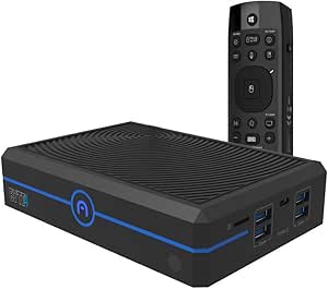Amazon.com: AZULLE Byte4 Essential Mini PC de escritorio sin ventilador de 4 GB/64 GB con ...