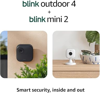Blink Outdoor 4 | Mini 2 | 5 Camera System | Black | Amazon