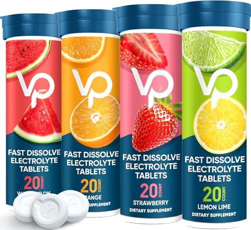 Amazon.com: Venture Pal Chewable Electrolyte Tablets, Fast-Dissolve ...