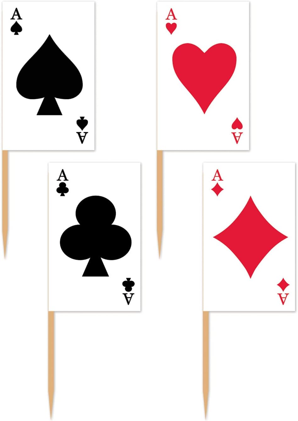 Amazon.com: Beistle Playing Card Picks 50 Count : Home & Kitchen