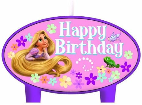 Amazon.com: Disney Tangled Mini Molded Candles - 4/Pkg.: Birthday ...