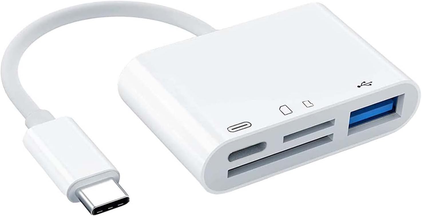 Amazon.com: Lighting to USB Camera Adapter with Charging Port, Portable ...