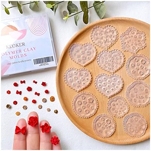 Amazon.com: KEOKER Spring Polymer Clay Molds, Polymer Clay Silicone ...