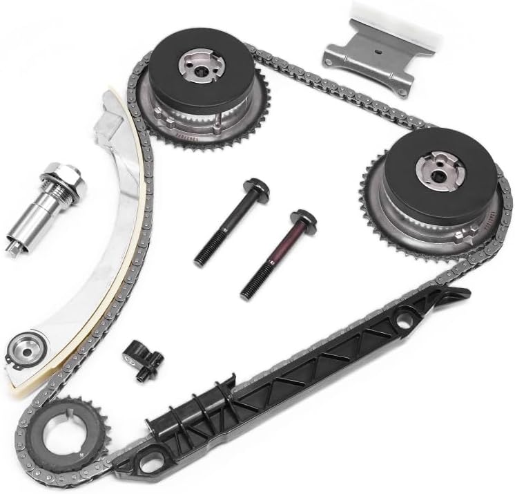 Amazon.com: loosoo Engine Timing Chain Kit W/VVT Sprocket Compatible ...