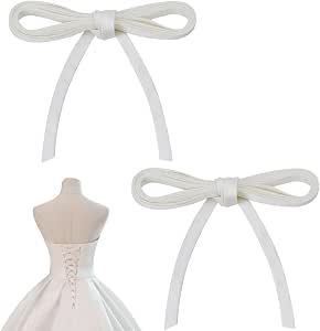 Amazon.com: GORGECRAFT 2Pcs Wedding Dress Zipper Replacement Adjustable ...