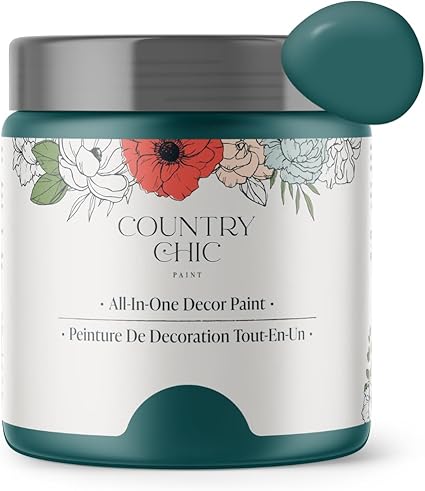 Amazon.com: Country Chic All-in-One Chalk Paint for Furniture, Cabinets ...