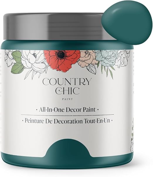 Amazon.com: Country Chic All-in-One Chalk Paint for Furniture, Cabinets ...