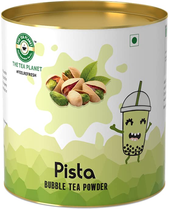 The Tea Planet - Pista Bubble Tea Mix |Make Bubble Tea Drinks at Home ...
