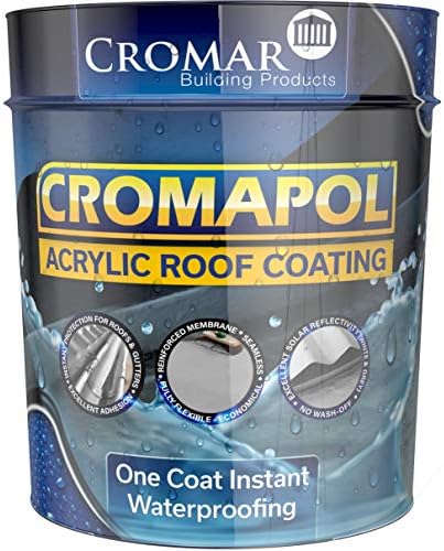 Cromar Grey Cromapol Acrylic Waterproofing Roof Sealant Fibre ...