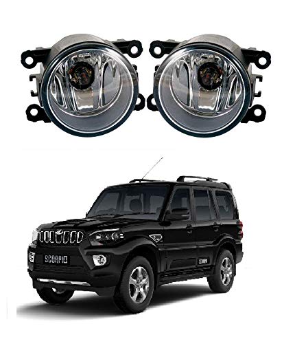 Caro Manic Car Fog Lamp Lights Compatible with Scorpio 2019 Car Fog ...