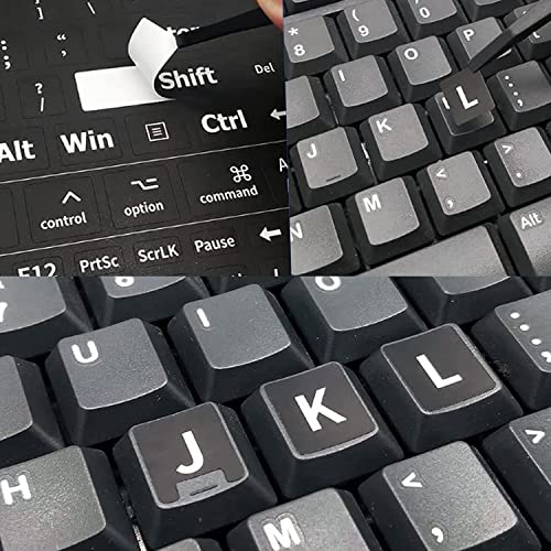 IERCZA 4 x German Keyboard Stickers, German Keyboard Stickers, German ...