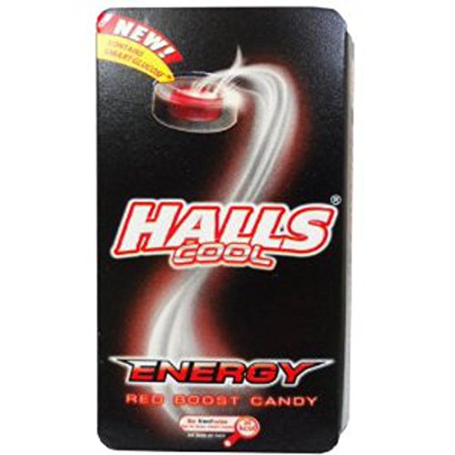 Halls Cool Energy Red Boost Candy, 22.4g : Amazon.in: Grocery & Gourmet ...