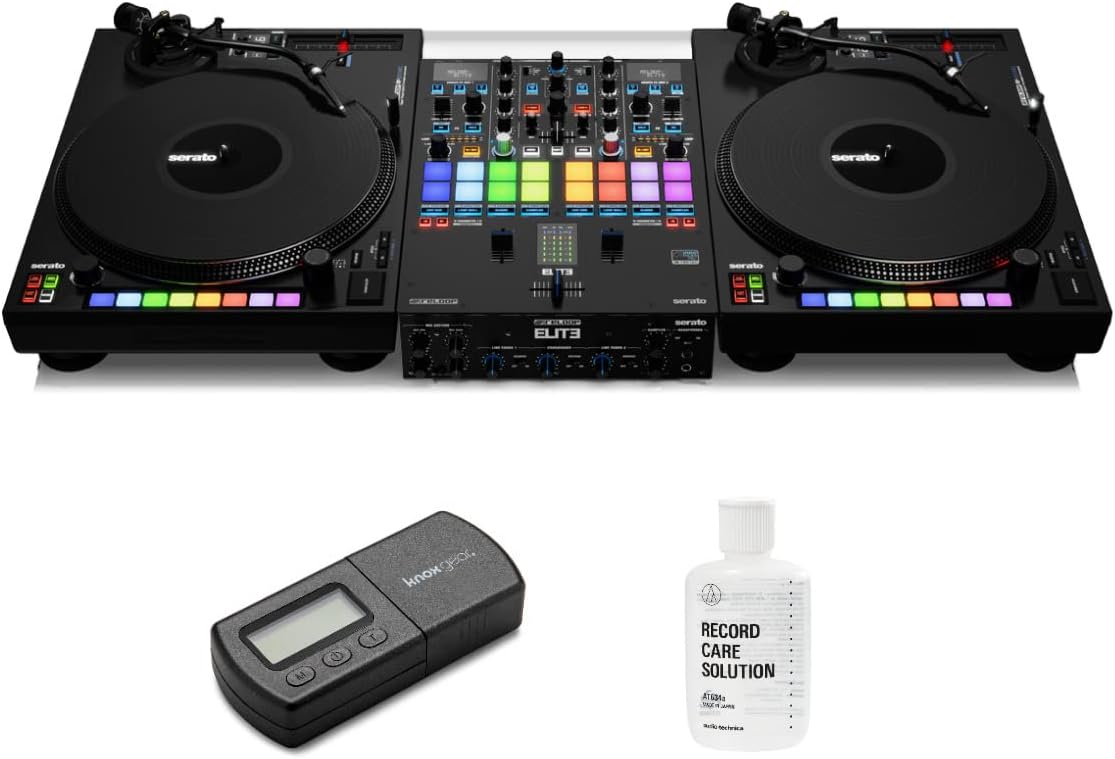 Amazon.com: ELITE Professional DVS Mixer for Serato DJ Pro Reloop ...
