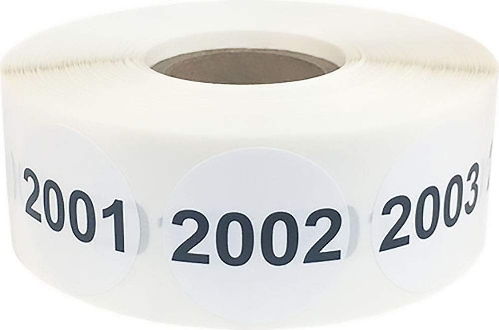 Amazon.com : Consecutive Number Labels 4,001-5,000 1 Inch Number ...