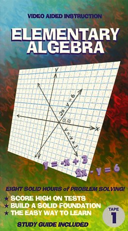 Amazon.com: Elementary Algebra [VHS] : Shane,Harold D., Math Higher ...