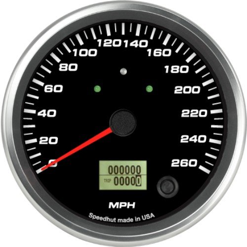 Speedhut gr45-sd11-t velocímetro 260 mph programable (con señal de Giro ...