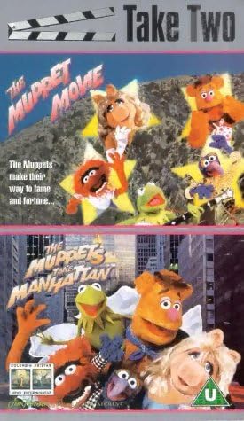 The Muppet Movie/Muppets Take Manhattan [VHS] : The Muppets, Kermit the ...