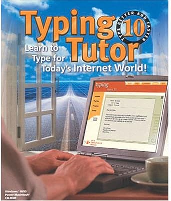 Amazon.com: MACMILLAN Typing Tutor 10 (Windows/Macintosh) : Software