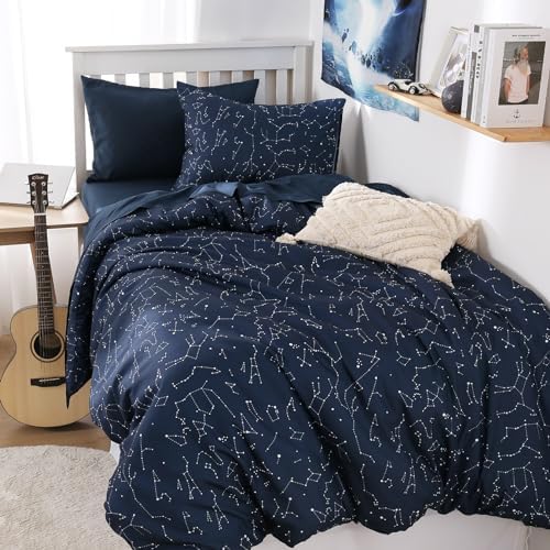 Amazon.com: Wake In Cloud - Constellation Comforter Set, Celestial ...