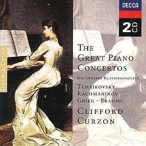 Tchaikovsky;Piano Concerto 1: Curzon, Solti, Boult, Knappertsbu: Amazon ...