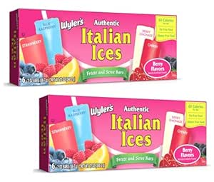 Amazon.com: The Jel Sert Company Wyler's Authentic Italian Ices - Pack ...