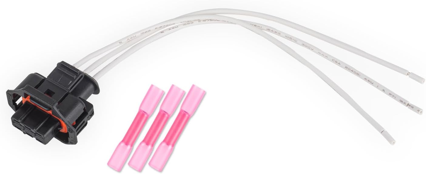 Amazon.com: ENA 3-Way Camshaft Position Sensor Connector Socket Wiring ...