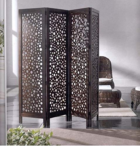 Shilpi Handmade Wooden Partition Ring Design Decor Room Divider ...