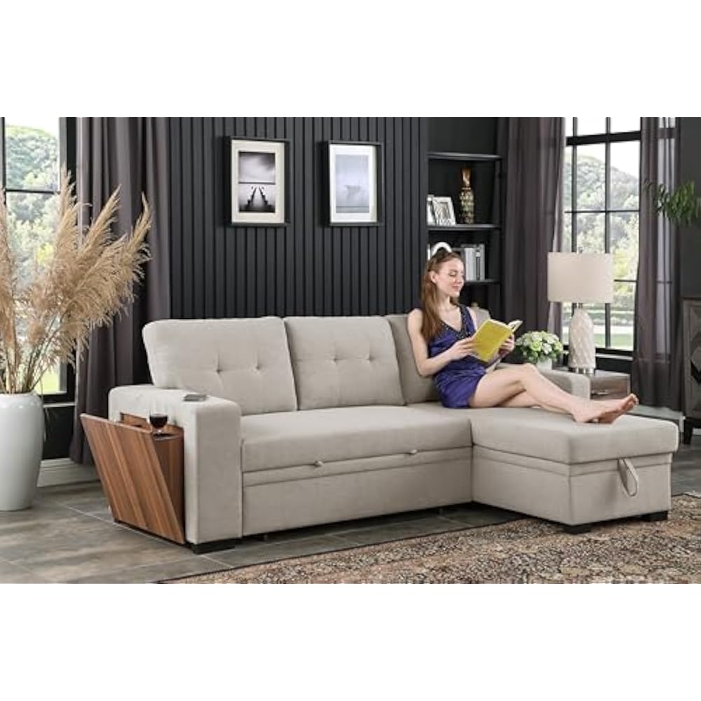 Pull Out Couch Bed - L Shape Sofa Bed with Pull Out Australia | Ubuy