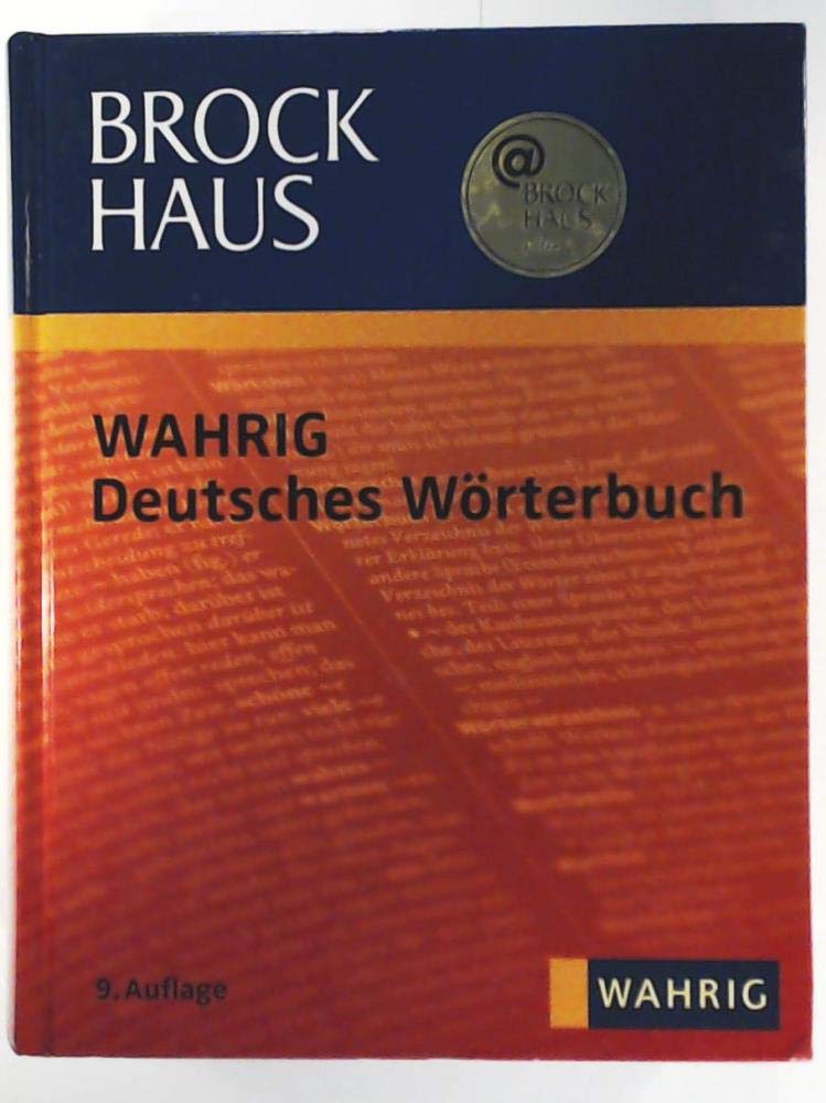 Amazon.com: Brockhaus WAHRIG Deutsches Wörterbuch: 9783577075954 ...