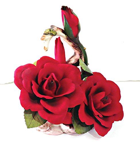 Amazon.com: Capodimonte Double Roses : Home & Kitchen