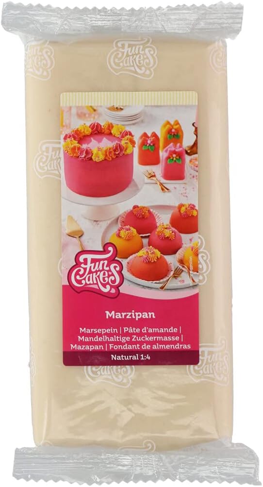 FunCakes Marzipan Natural (1:4): Ready to Roll, Easy to Use, Delicious ...