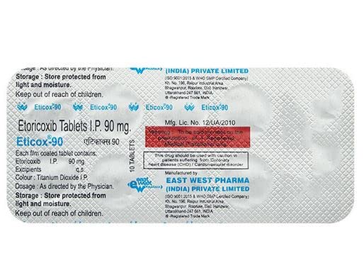 ETICOX 90 MG - Strip of 10 Tablets : Amazon.in: Health & Personal Care