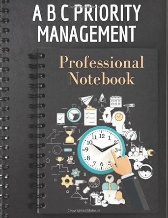Amazon.com: ABC Priority management: A Smart NotePro Planner with a ...