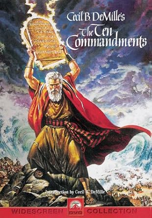 Amazon.com: The Ten Commandments [DVD] : Charlton Heston, Yul Brynner ...